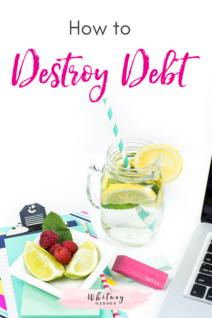 #RealTalk: How to destroy debt - Whitney Hansen | Money Coaching
