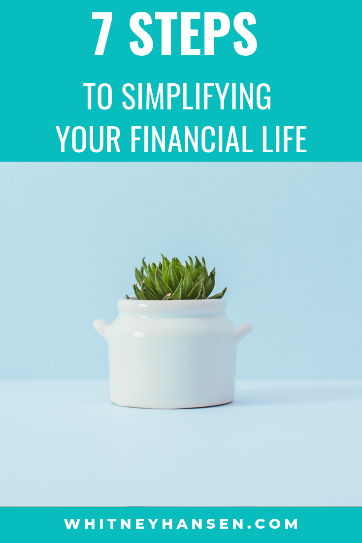 KISS: How to simplify your financial life - Whitney Hansen | Money Coaching