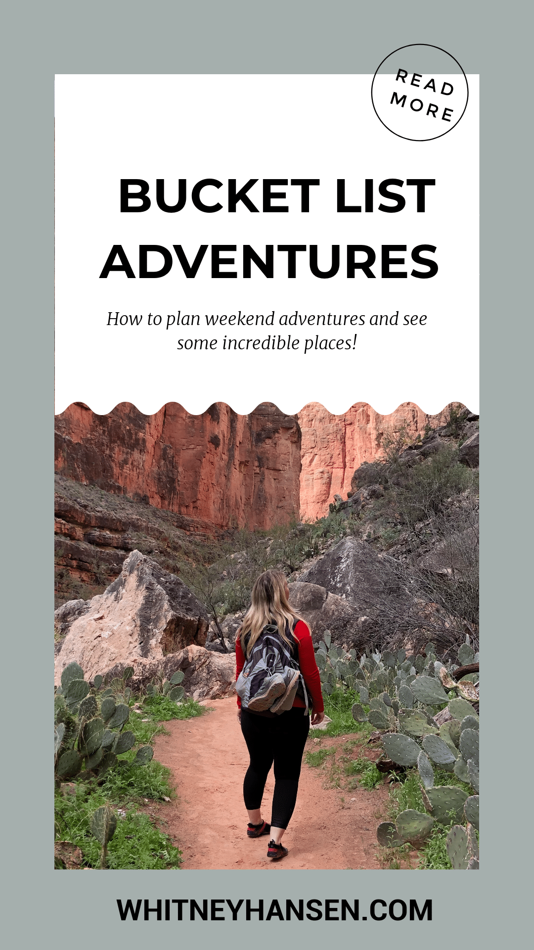 How to plan bucket list trips - Whitney Hansen | Money Coaching